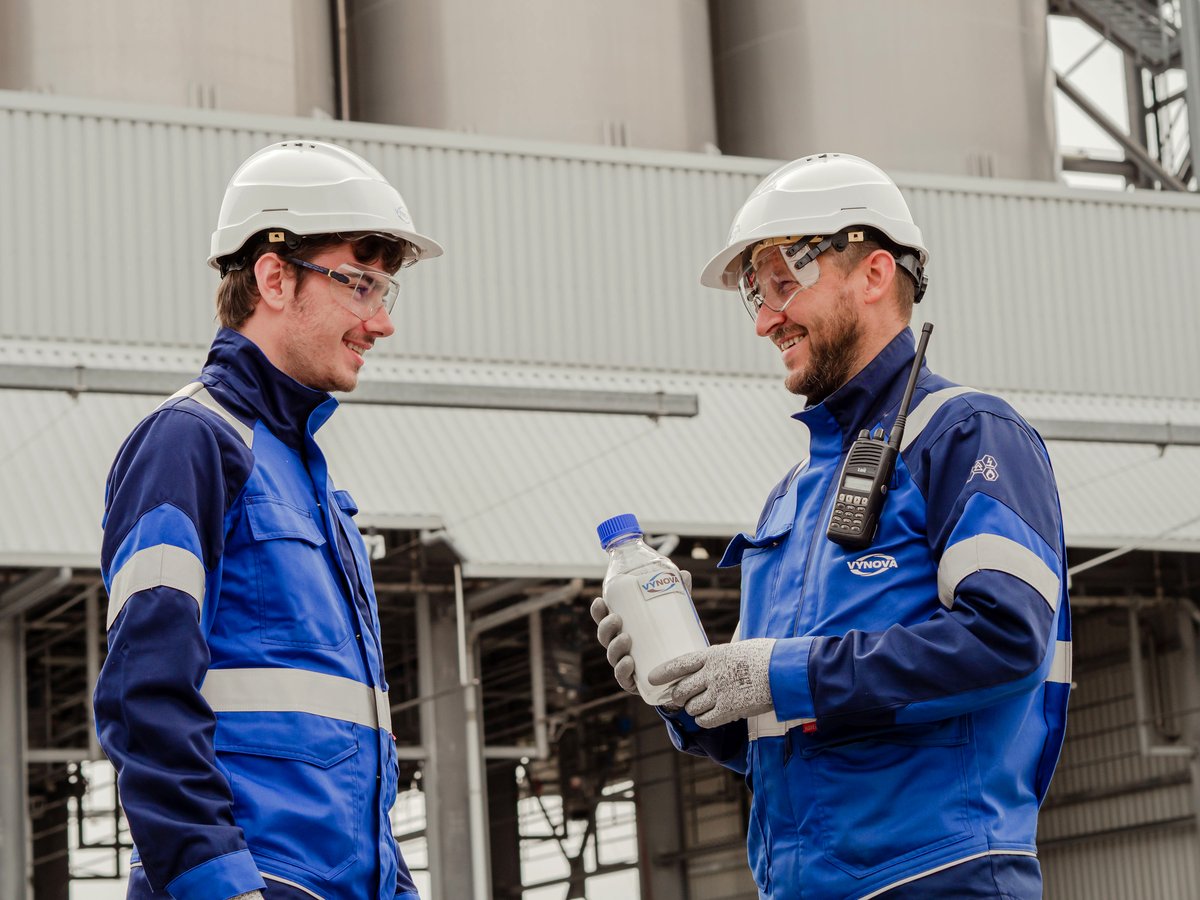 Vynova Mazingarbe becomes the first PVC production site in the world to ...