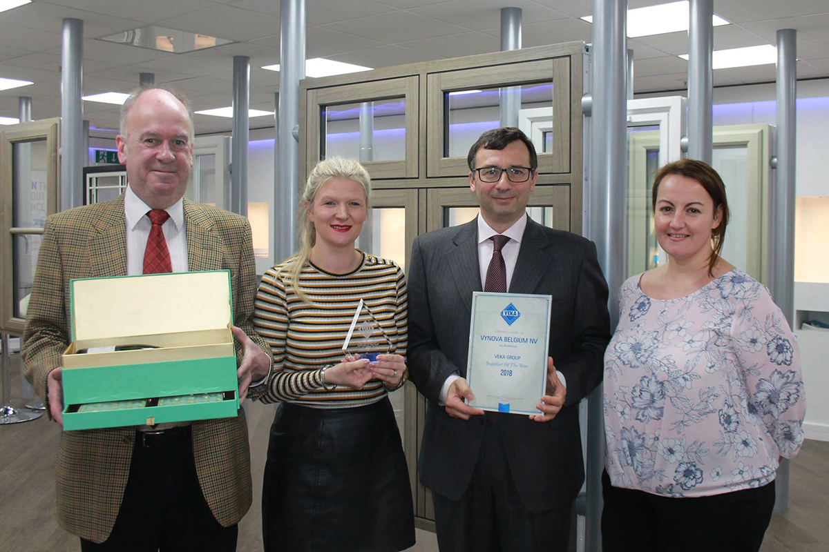 Vynova wins VEKA Group’s Supplier of the Year Award