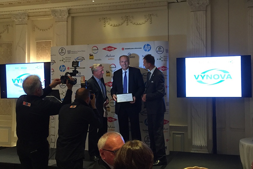 Vynova wins two Best Polymer Producers Awards for Europe